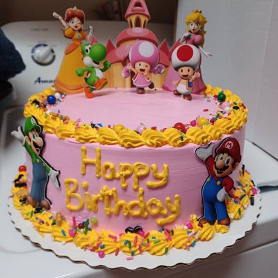 Princess Peach and Daisy Cake Topper / Super Mario Princess Peach ...