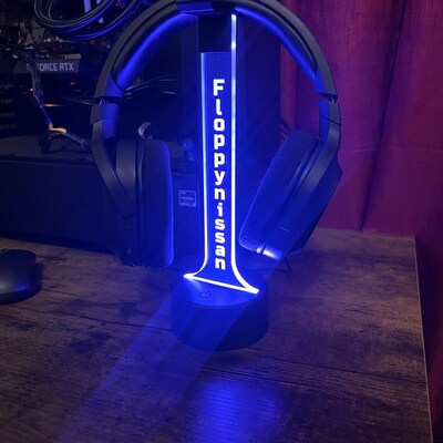 PREMIUM Customized Headphone Stand High Quality Gift for Gamers ...