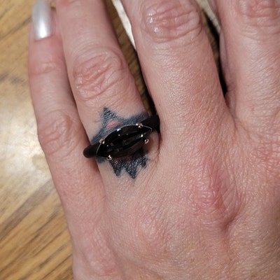 Black Silicone Ring, Silicone Rings, Rubber Ring, Thin Rings, Silicone ...