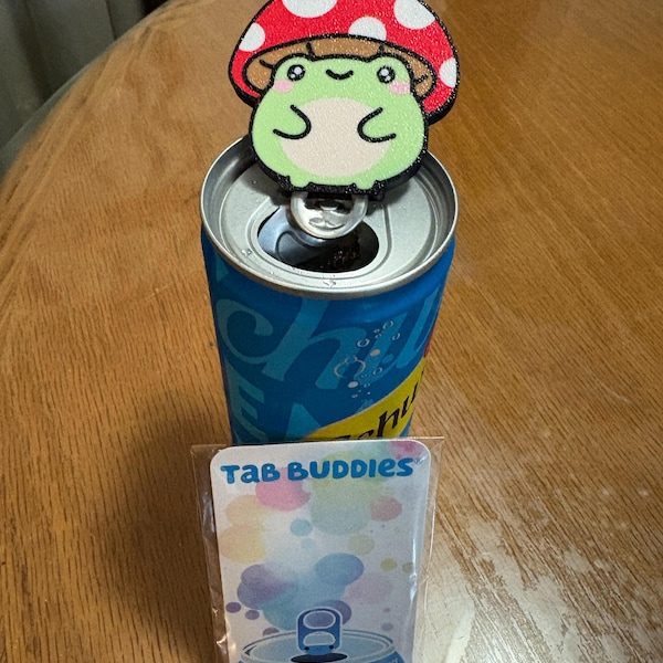 Tab Buddy Classic Crystal - Transluscent Adaptive Soda Can Tab Opener ...