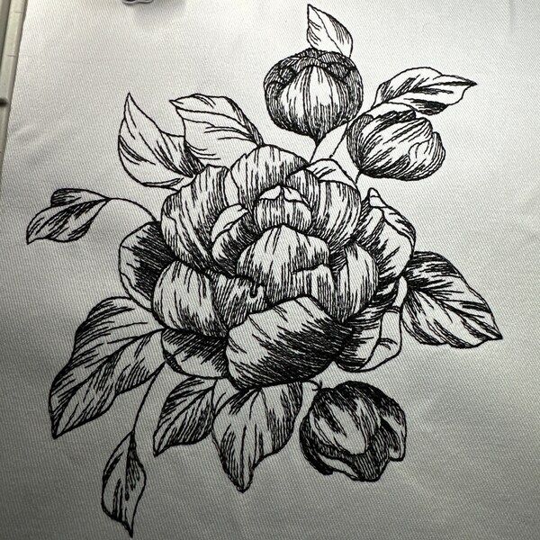 Tulip Bouquet Machine Embroidery Design 6 SIZES, Tulip Flowers Bouquet ...