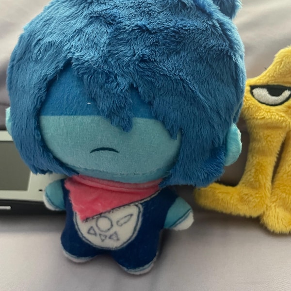 Deltarune Kris 10cm Plush ,chibi Kris Plushie ,gift for Deltarune Lover - Etsy