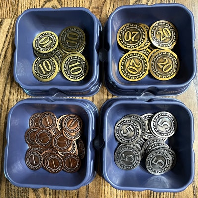 Generic Metal Coins Value 10 10 Pcs - Etsy