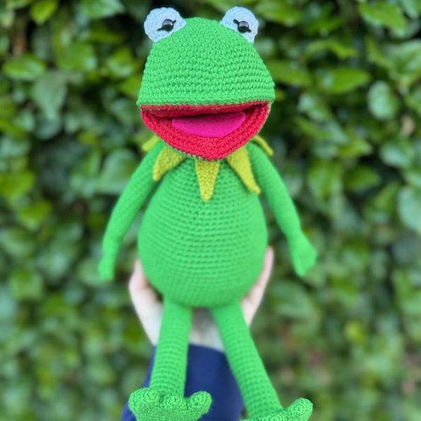 Kermit the Frog Crochet Pdf Pattern - Etsy