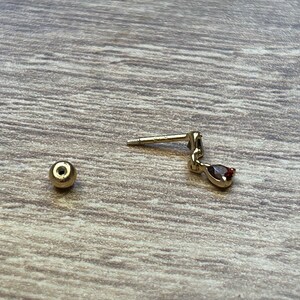 316L Surgical Steel Push Pin Replacement Flat Backing Flat - Etsy