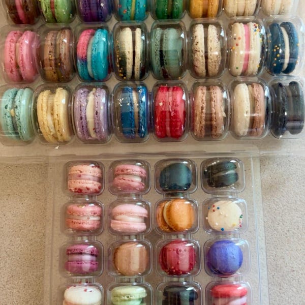 Surprise Me! 16 Pack Mini Macarons | French Macarons - Etsy