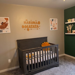Simba Name Sign for Nursery Lion King Wall Art Baby Nursery Decor ...