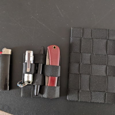 Square EDC / USB Flashdrive Pocket Organizer - Etsy