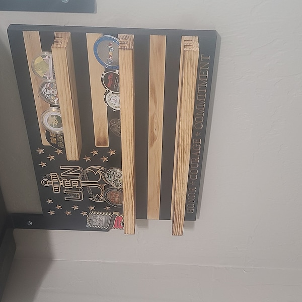 40 Coins US Navy Chief Petty Officer CPO Anchor Emblem Wood Military ...