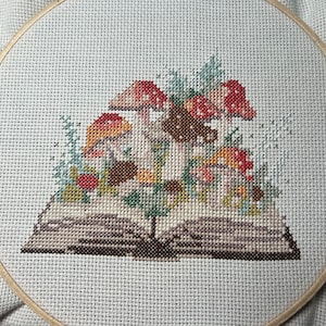 Flower Ghost Cross Stitch Pattern PDF Cute Funny Easy Small Halloween ...