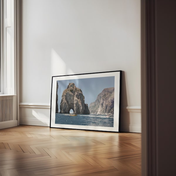 DIN A Horizontal Frame Mockup Frame Leaning on Wall Template for ...