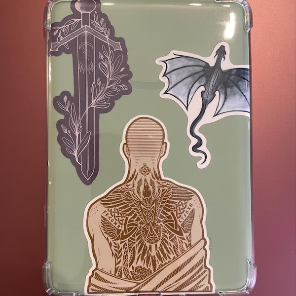 Fourth Wing Gang Sticker | Violet Sorrengain Xaden Riorsen Andarna ...