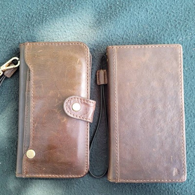 Genuine Full Leather Case for Apple iPhone 11 12 13 14 15 Pro - Etsy