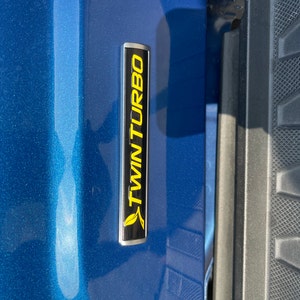 Uncoated Ford Ecobeast, Ecobeauty or Twin Turbo: 2 Emblem Ecoboost ...