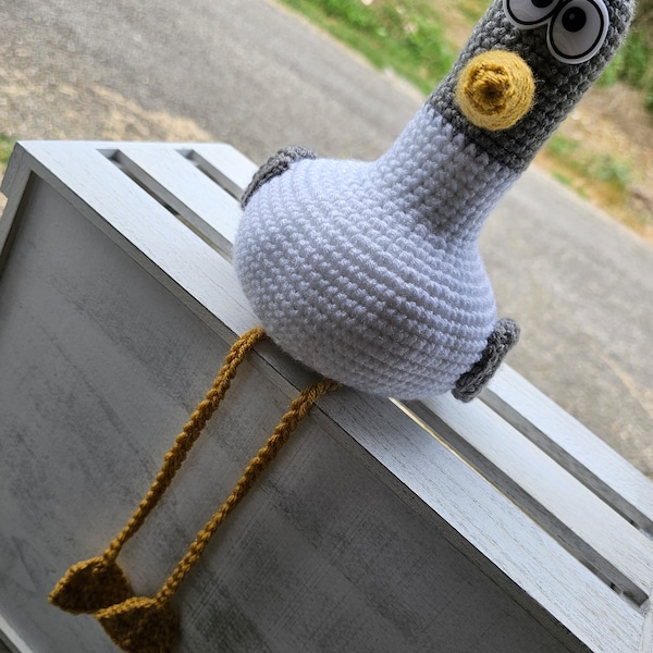 Sneaky Seagull Crochet Pattern - Etsy