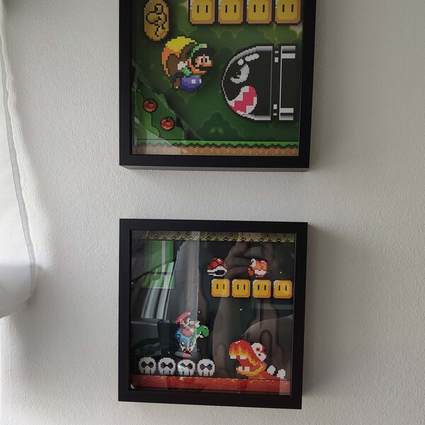 Omori Big Diorama 10x10 Shadox Box Art Omori Game Room Decor Gift for ...