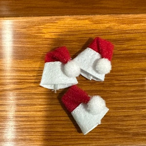Miniature Santa Hat, Christmas Dollhouse Miniatures, Fairy Garden ...