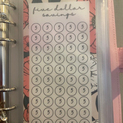 Printable One Dollar Savings Challenge Digital Download PDF - Etsy