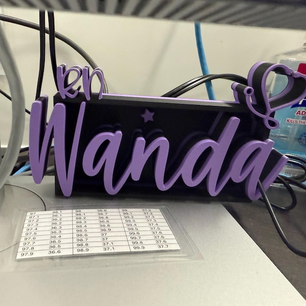 Personalized Teacher Name Plate, Teacher Name Sign, Back to School ...