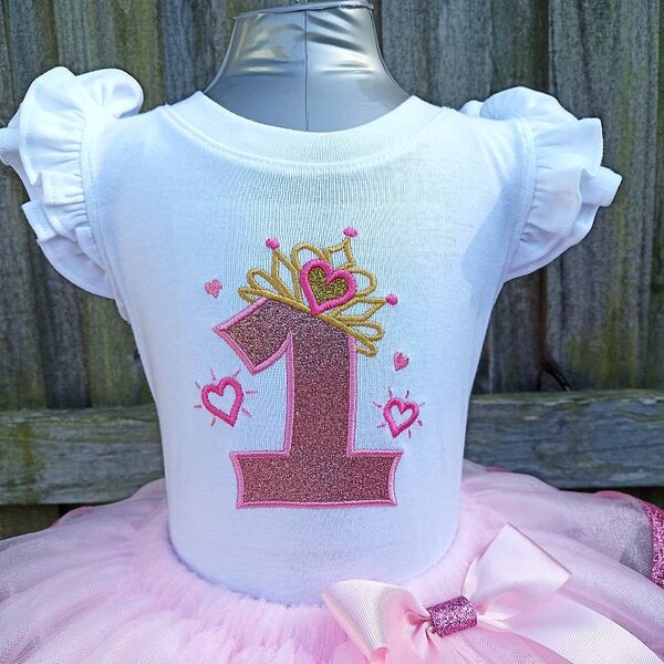 BX Princess Tiara Numbers Set 0-9 Applique Machine Embroidery Design ...