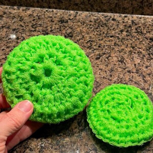 Scrubbie Pattern for Nylon Netting Dish Scrubbies - Etsy