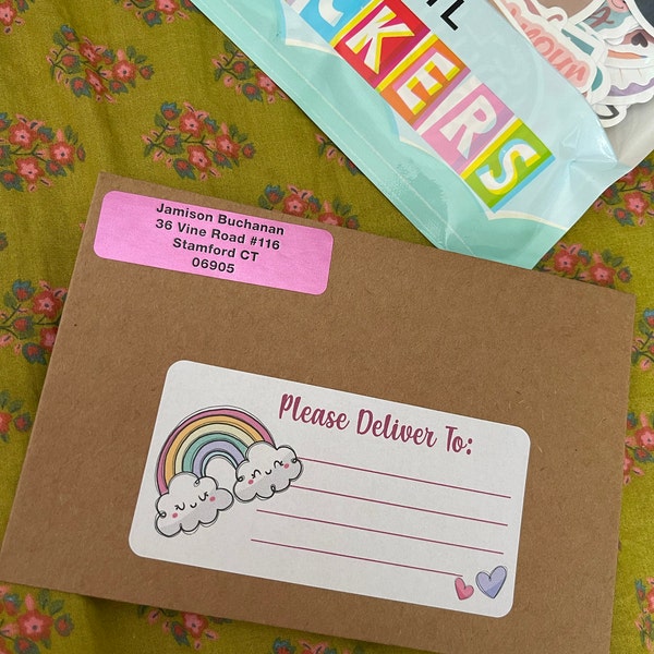 Bird 5 PDT Please Deliver to Labels - Etsy