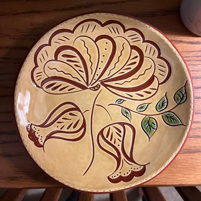 Custom Redware Wedding/anniversary Love Birds Platter - Etsy