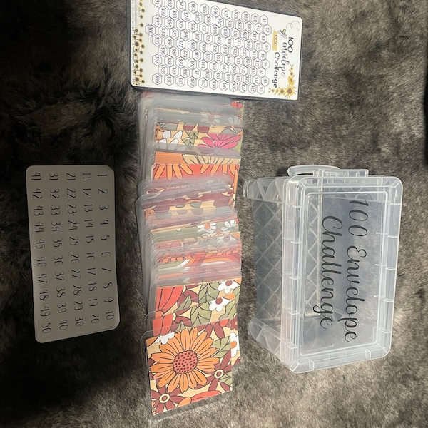 10K Savings Challenge Kit | Money Saving Challenge | 100 Envelope ...