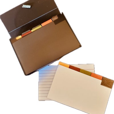 Index Cards, Blank and Lined Refills, Punched Holes for Artbysunfire ...