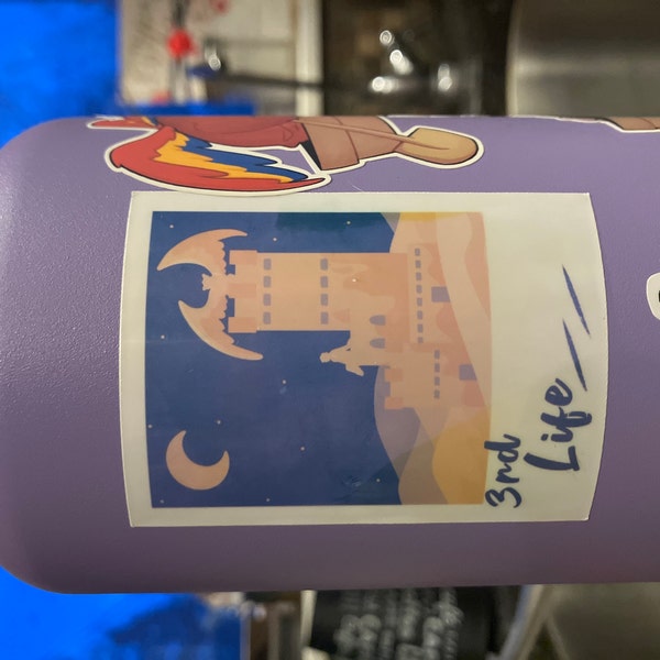 3rd Life Desert Duo (scar & Grian) Polaroid Location Vinyl Stickers - Etsy