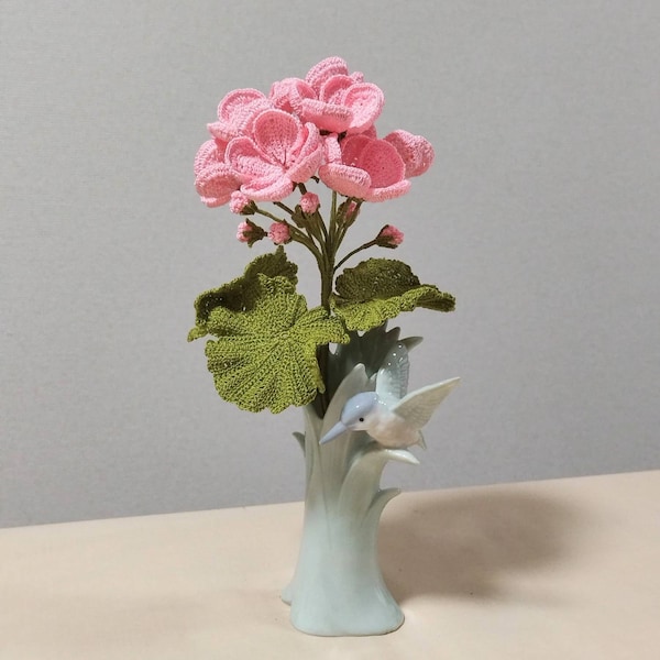 Crochet Geranium, Pelargonium Pattern- Crochet Flower Pattern - Etsy