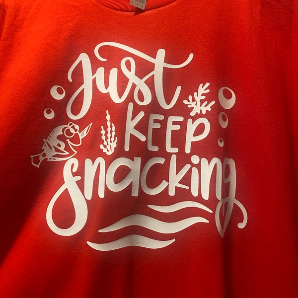 Nemo Just Keep Drinking SVG •snacking SVG • Magic Kingdom • Epcot SVG ...
