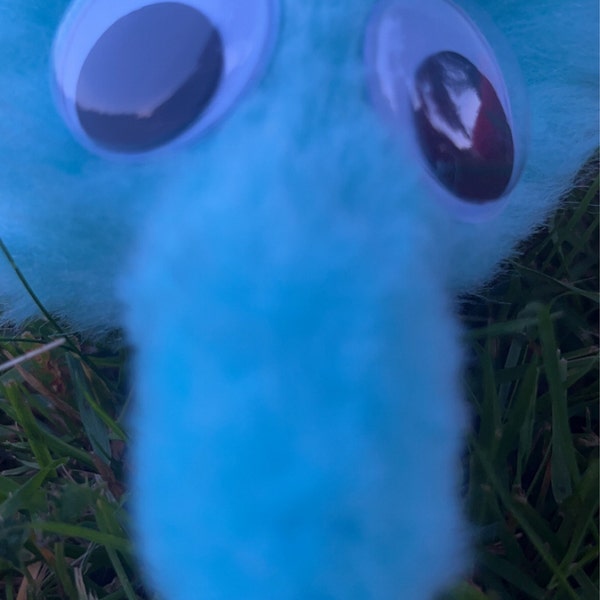 Fluffy Worm on a String Plushies - Etsy