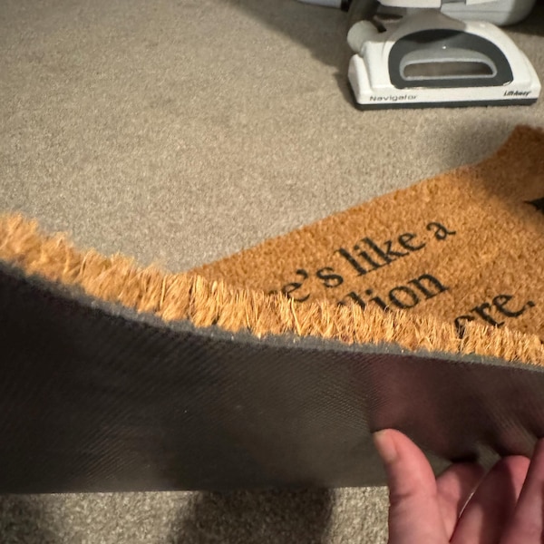 Cats Peekaboo, Welcome Hope You Like Cats Doormat, Welcome Cats Door ...