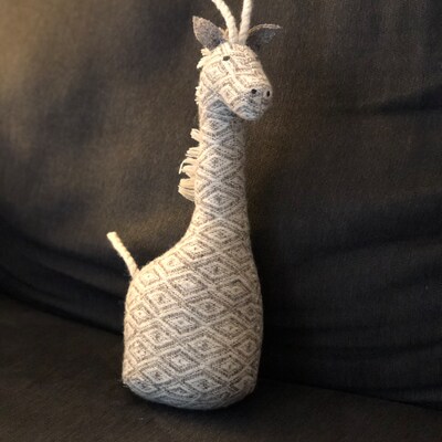 Zebra Handmade Stuffed Animal - Etsy