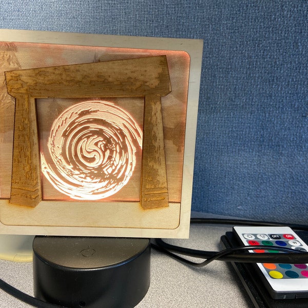 Asheron's Life Stone / Lifestone Night Light - Etsy