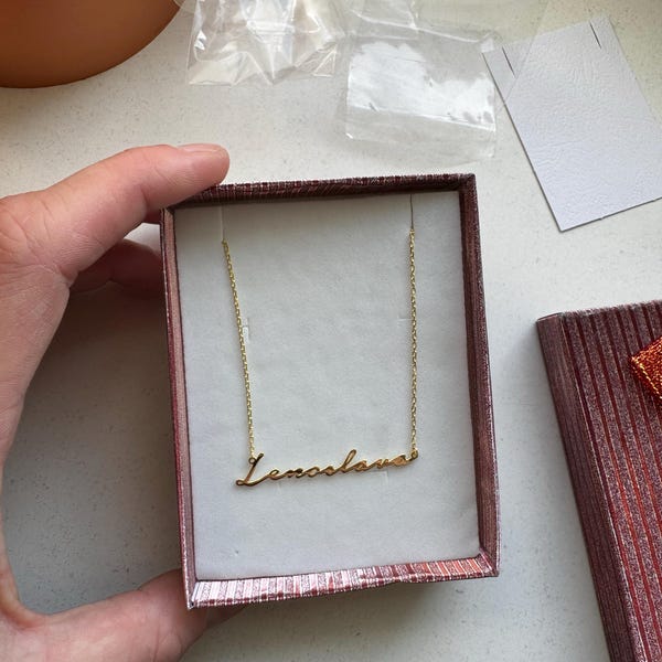 14K Solid Gold Ladybug Necklace , Dainty Laydybird Necklace , Animal ...