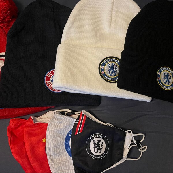 2 Pcs - Liverpool FC Beanie - Embroidered Patch - Etsy