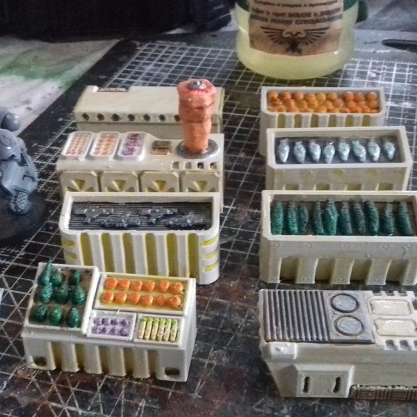 28mm Sci Fi, Street Food Kiosk, Stargrave, Starwars Legion, Cyberpunk ...