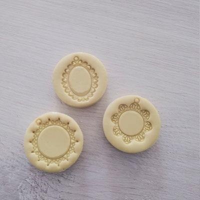 Cabochon Mold Polymer Clay-mold Polymer Clay-mold - Etsy