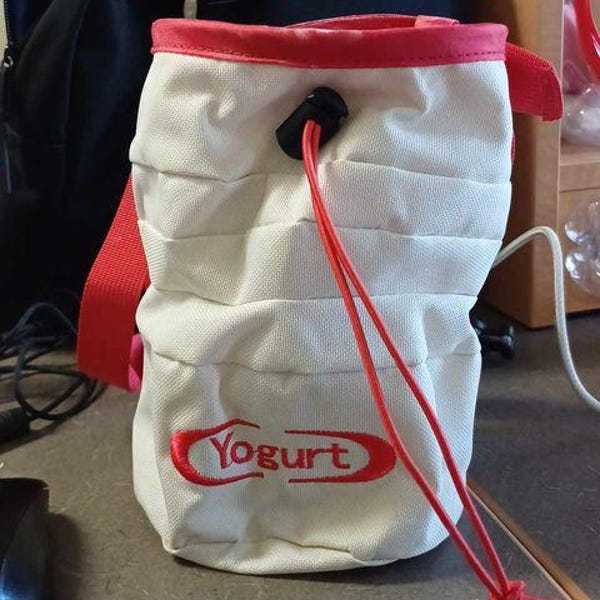 Yogurt Chalk Bag - Etsy