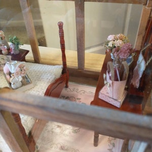 Dollhouse Miniature Light Pink Floral Rug 1:12 Scale - Etsy