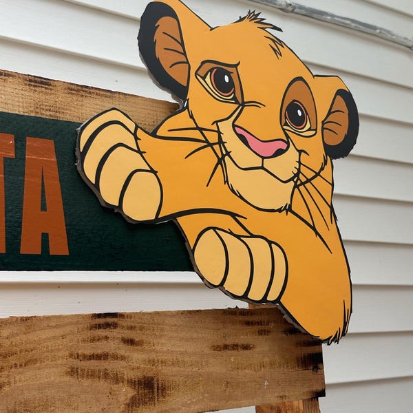 Lion King - Simba, Svg, Png, Cut Files for Cricut, Silhouette - Etsy