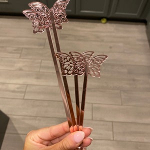 Custom Etched Logo Acrylic Stir Sticks set of 10 Ideal for - Etsy