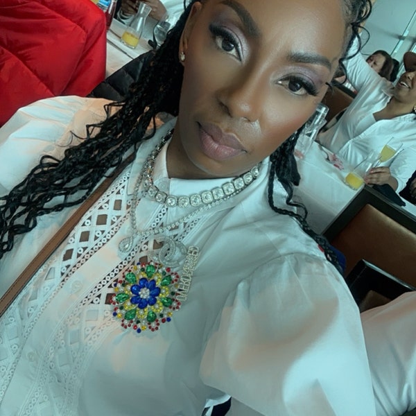 OES Order of the Eastern Crystal Brooch on Silver, OES Large 3-inch ...