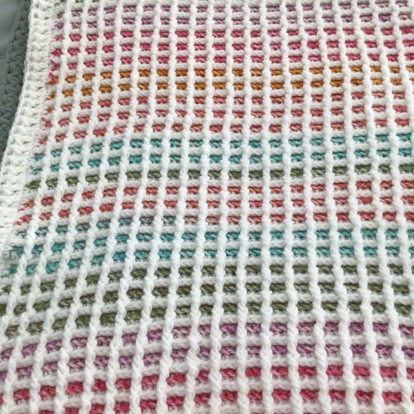 CROCHET PATTERN - Shell Stitch Crochet Blanket Pattern – the Felicity ...