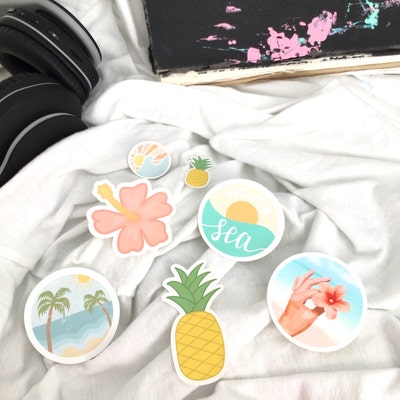 Hawaii Sticker Pack - Etsy