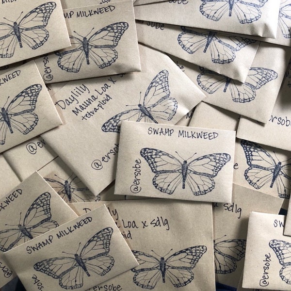 Large Monarch Butterfly 1707J Butterfly Rubber Stamp, Insect, Animal ...