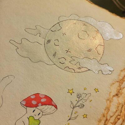 Arcana Phantom Shift Handmade Watercolor - Etsy