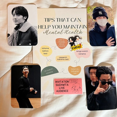 Jimin and Yoongi Rookie Actor of the Year Gold Frame BTS Vinyl ...